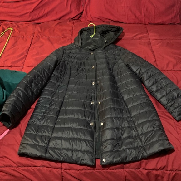 Jackets & Coats | Brand New Button Up Winter Coat Size 3xl Black | Poshmark